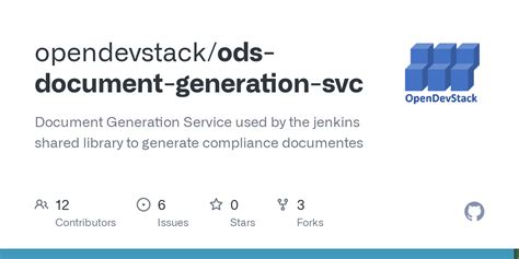 github opendevstack ods document generation svc document generation