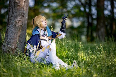 Jean Genshin Impact Genshin Impact Cosplay Jean Genshin Impact
