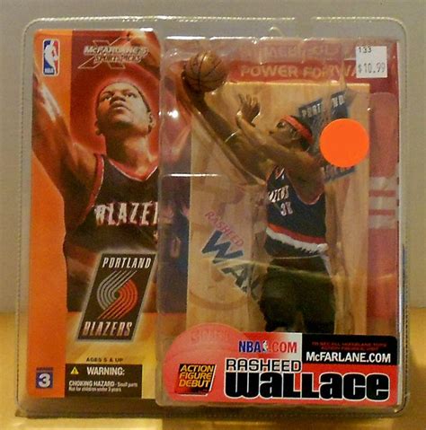 Rasheed Wallace Series 3 Action Figures Wallace Mcfarlane Toys