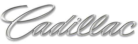 Silver Cadillac Logo