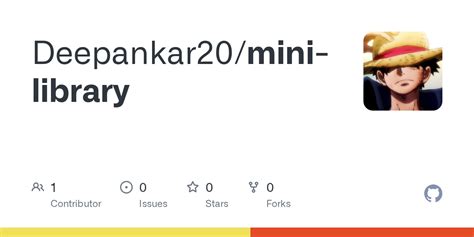 Github Deepankar20mini Library