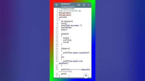 How To Check Any Number Is Palindrome In C C Palindrome