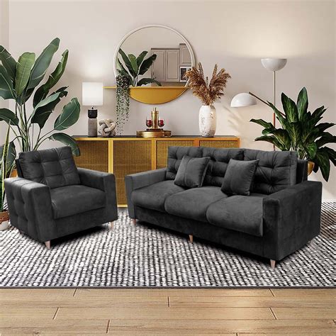 Sala Moderna Newcastle Muebles Magic Class