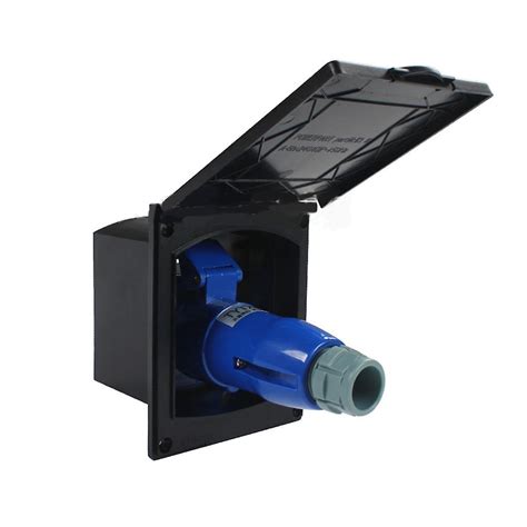 rv inlet socket flush 16a external flush inlet socket for camper