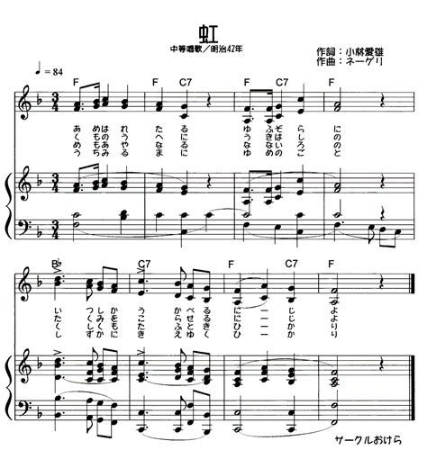 虹うたごえサークルおけら