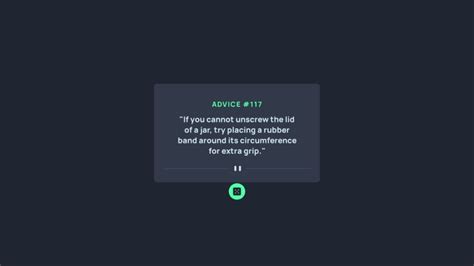 Frontend Mentor Responsive Advice Generator App Using Html Css