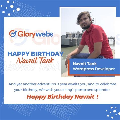 Glorywebs Creatives Pvt Ltd On Linkedin Birthdaywishes Glorywebs Birthdayts Glorywebs