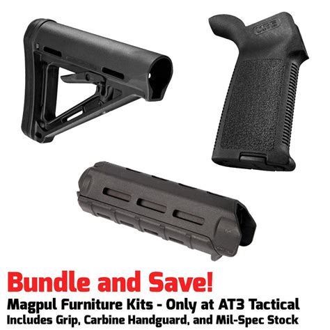 Magpul Moe M Lok Furniture Kit Ar 15 Buttstock Handguard Grip
