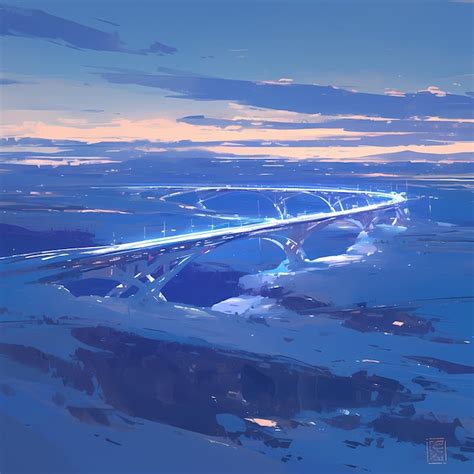 Premium Photo Spectacular Tundra Hyperloop Bridge