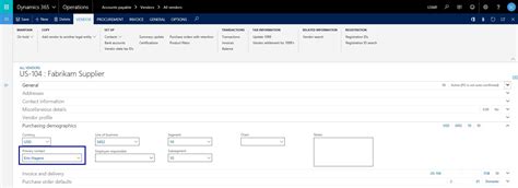 Vendor Self Service Portal And Vendor Collaboration In Dynamics 365 For