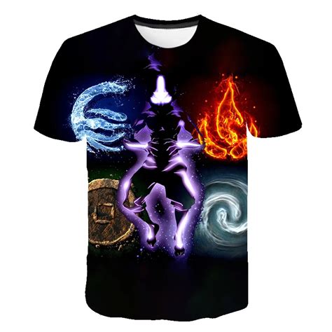 Avatar The Last Airbender Aang 3d T Shirt Avatar The Last Airbender Store