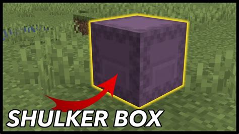 What Is The Use Of Shulker Boxes In Minecraft YouTube