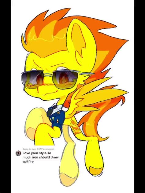 How To Draw Spitfire Mlp