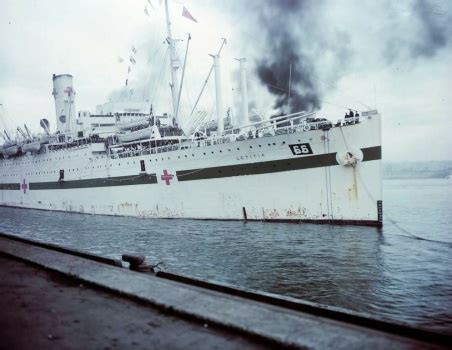 Solve Hospital Ship Hmhs Letitia Arriving Pier 21 Halifax Sometime