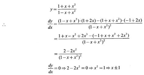 Maxima And Minima Of A Function Of One Variable Definition Theorem Geometrical Meaning