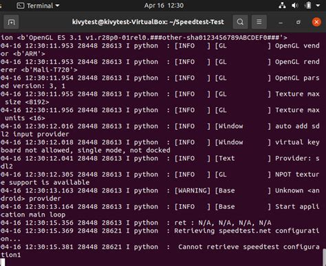 Python Speedtest Cli Implementation On Kivy Works On Pc But Not On Android Stack Overflow