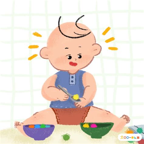 숟가락으로 옮겨요