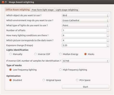 Image Based Relighting Framework — Antoine Toisoul