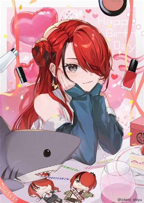 Ichimishiyu Lain Paterson Lain Paterson 4th Costume Nijisanji Commentary Request Highres