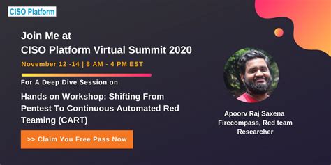 Apoorv Raj Saxena On Linkedin Securityawareness Secdevops Conference2020 Pentesting