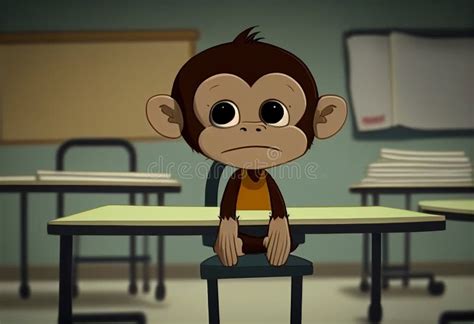 Cartoon Monkey Class