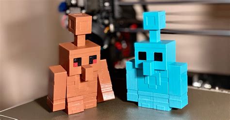 Copper Golem Minecraft By Jakey Download Free STL Model