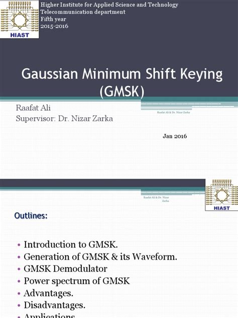 Gmsk Modulation Radio