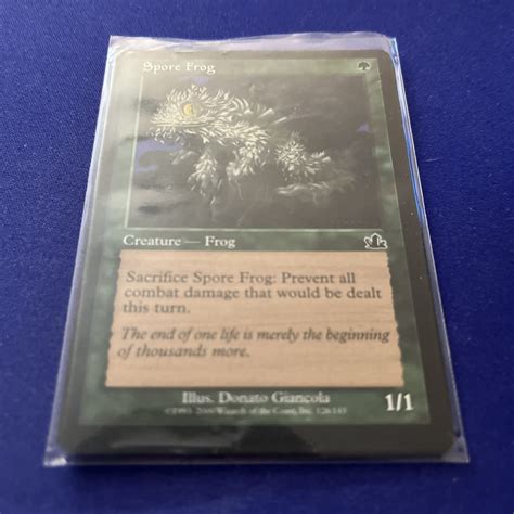 Mtg Spore Frog Prophecy 126143 Regular Common Ebay