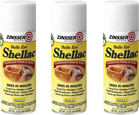 Zinsser Bulls Eye Shellac Spray Clear 12 Oz 3 Nepal Ubuy