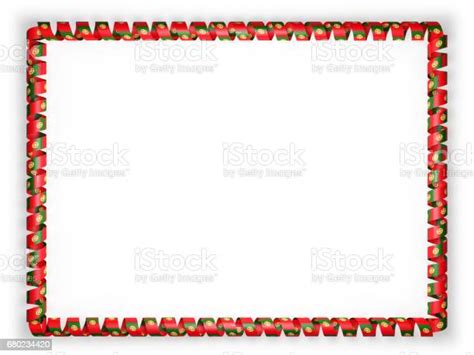 프레임과 포르투갈 국기와 리본 테두리 3 차원 일러스트 레이 션 공란에 대한 스톡 사진 및 기타 이미지 공란 교육 디자인 Istock
