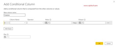 Conditional Column In Power Bi Sql Bi Tutorials