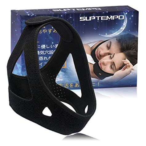 Suptempo 코고는 소리 방지 상품 턱 고정 서포터 개량판 환기성 좋 사이즈 조정 성과 무취 피부에 친절하 남녀 겸용 재팬스토어 일본약 의약품 전문 직구 쇼핑몰