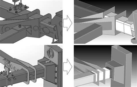 Examples Of Model Geometry Simplification Download Scientific Diagram