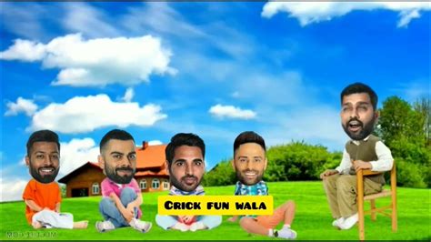 Cricket Comedy Ind Vs Pak Cricket Comedy😀 Rohti Sharma Virat Kohli