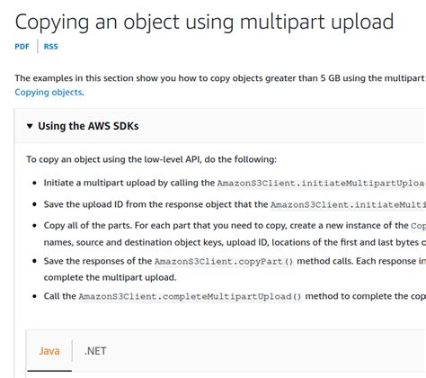 Go How To Perform Aws S3 Multipart Copy With Golang Stack Overflow