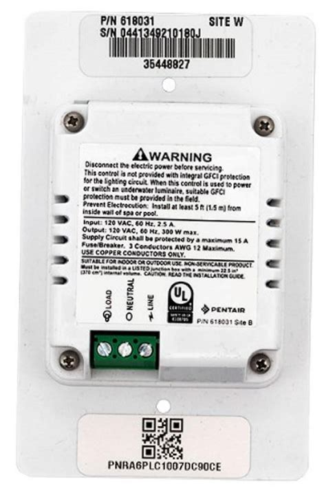 Pentair Color Sync Controller 618031 2025 74 00