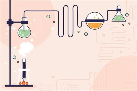 free vector flat national science day background thème powerpoint