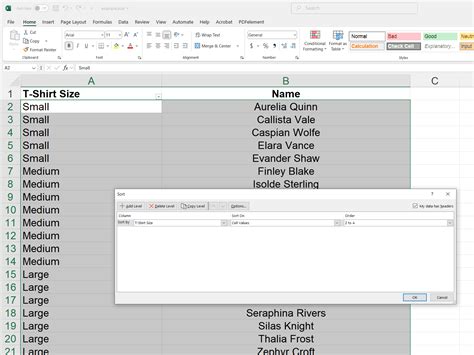 How To Sort In Excel Basic Tips For Faster And Smarter Data Management Pdf Agile