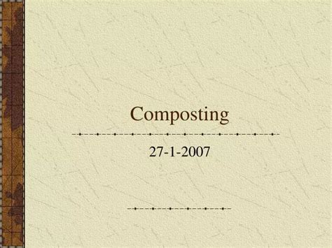 PPT Composting PowerPoint Presentation Free Download ID 239642
