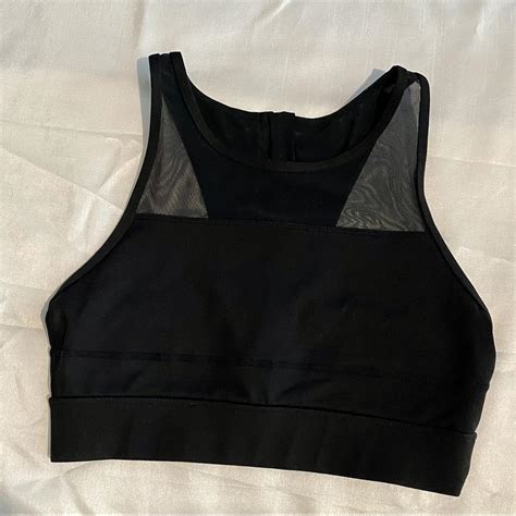 Zyia Active All Star Bra Medium Black Depop