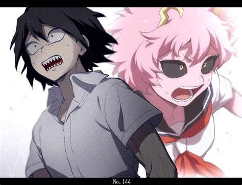 Ashido Mina And Kirishima Eijirou Boku No Hero Academia Drawn By Maneki Neko Fujifuji Danbooru