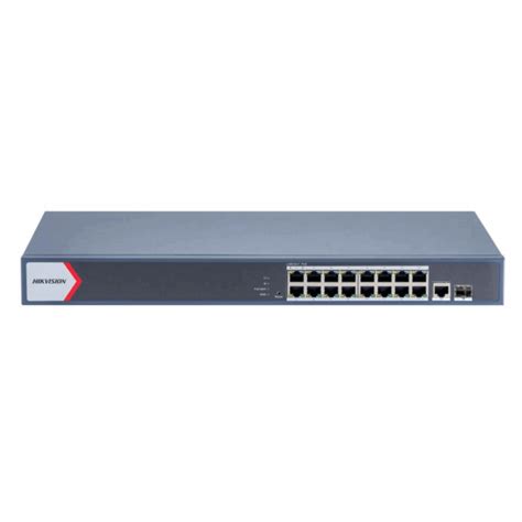 Hikvision Ethernet Switch 16port Gigabit Poe Fusertech