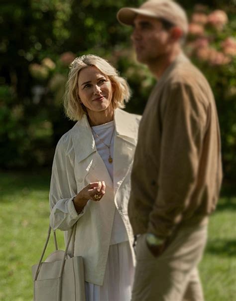 The Watcher Naomi Watts White Coat Ultimate Jackets