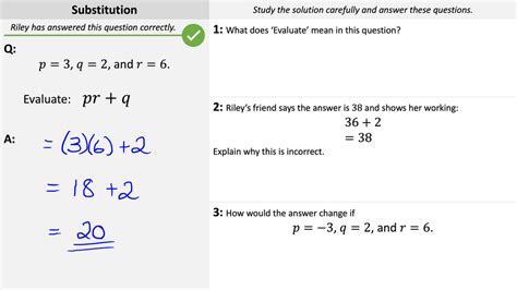We Substitution Interwoven Maths