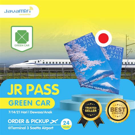 Jual Japan Rail Pass Jr Pass Nationwide Green Car Shopee Indonesia