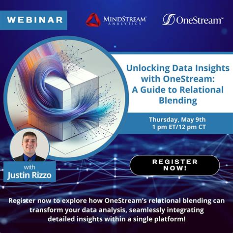Mindstream Analytics On Linkedin Dataanalytics Onestream Mindstreamanalytics Webinar