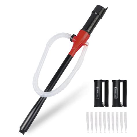 Portable Transfer Pump Battery Operated Electric Siphon Pump For Gas Fuel Diesel Transfer 3 5gpm