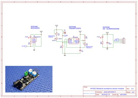 KY 032 Obstacle Avoidance Sensor Module EasyEDA