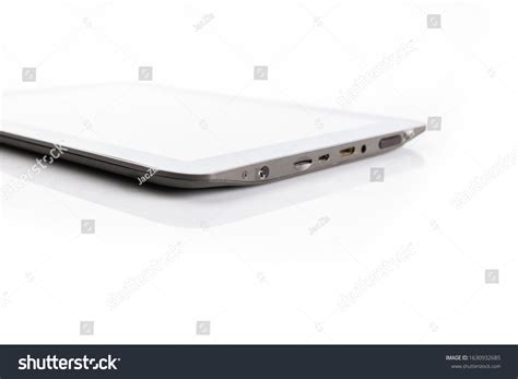 Computer Tablet Side View Empty Ports Stock Photo 1630932685 Shutterstock