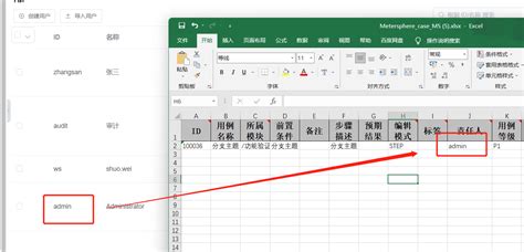 Bug 用例导出excel修改之后在导入会提示 责任人 必须当前项目成员，发现导入需要把责任人改成id · Issue 17570 · Meterspheremetersphere